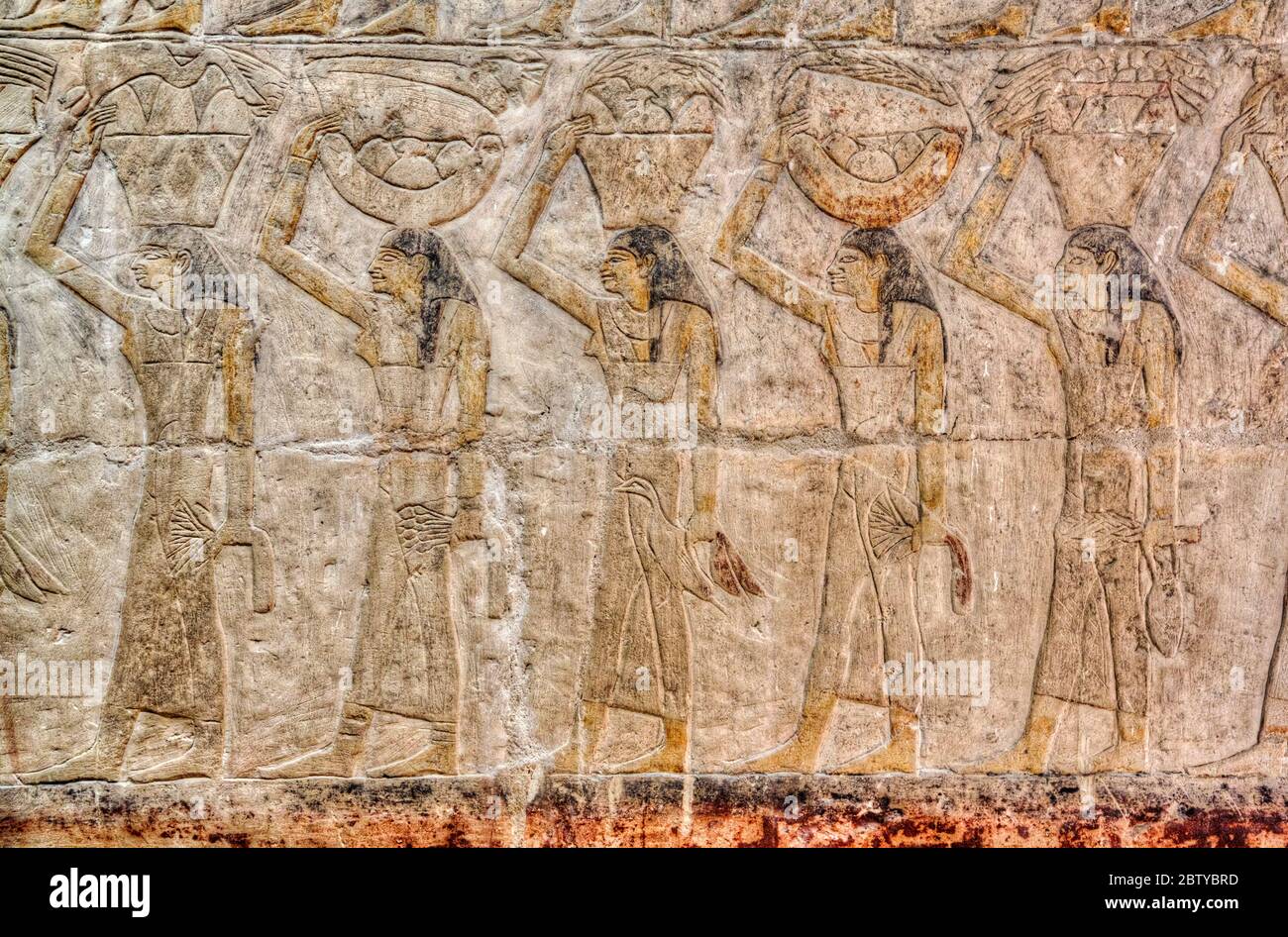 Reliefs, Mastaba of Ankh-Ma-Hor, Necropolis of Saqqara, UNESCO World ...