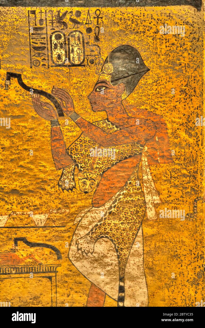 Grand Visier Aye, Tomb of Tutankhamun, KV62, Valley of the Kings ...