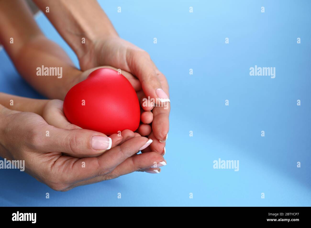 Womans hand with manicure Stock Photo - Alamy