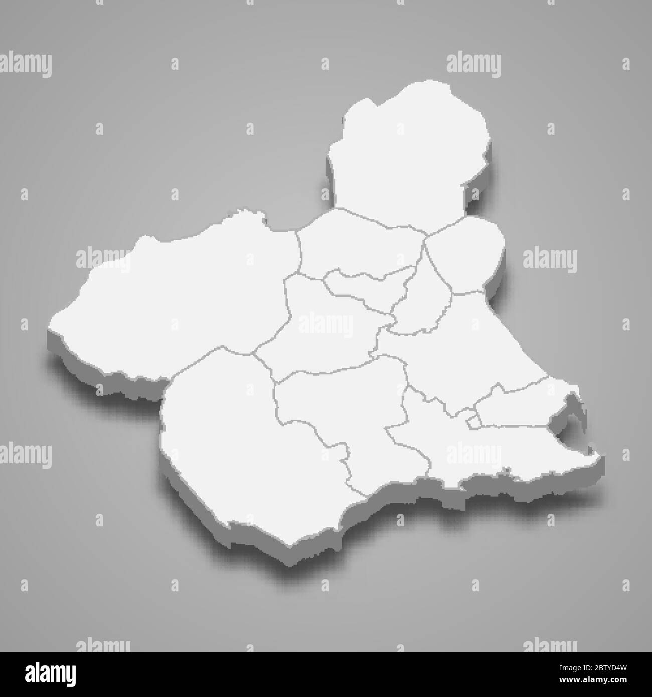 Map of murcia hi-res stock photography and images - Alamy