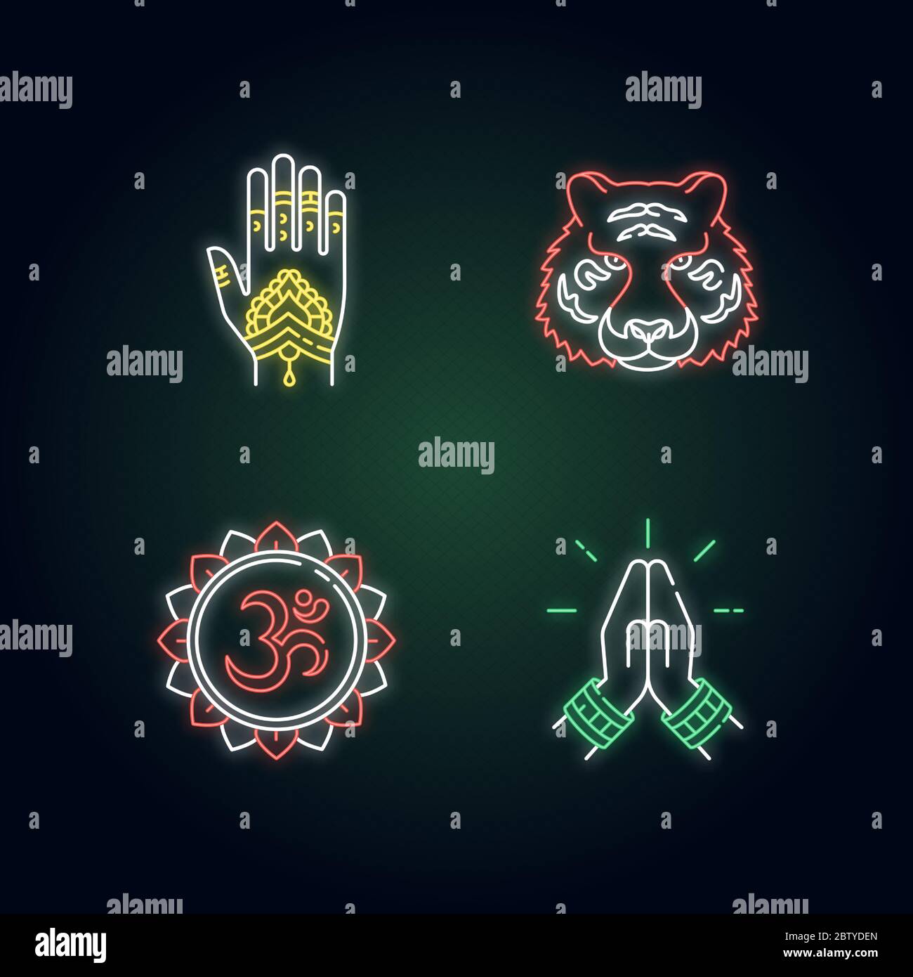 Anjali Stock Vector Images - Alamy