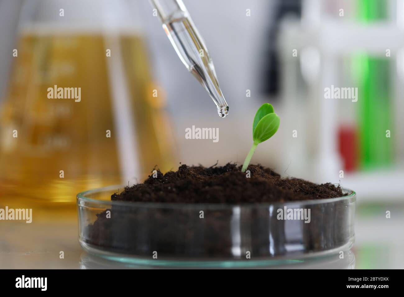 Modern lab and science test Stock Photo - Alamy