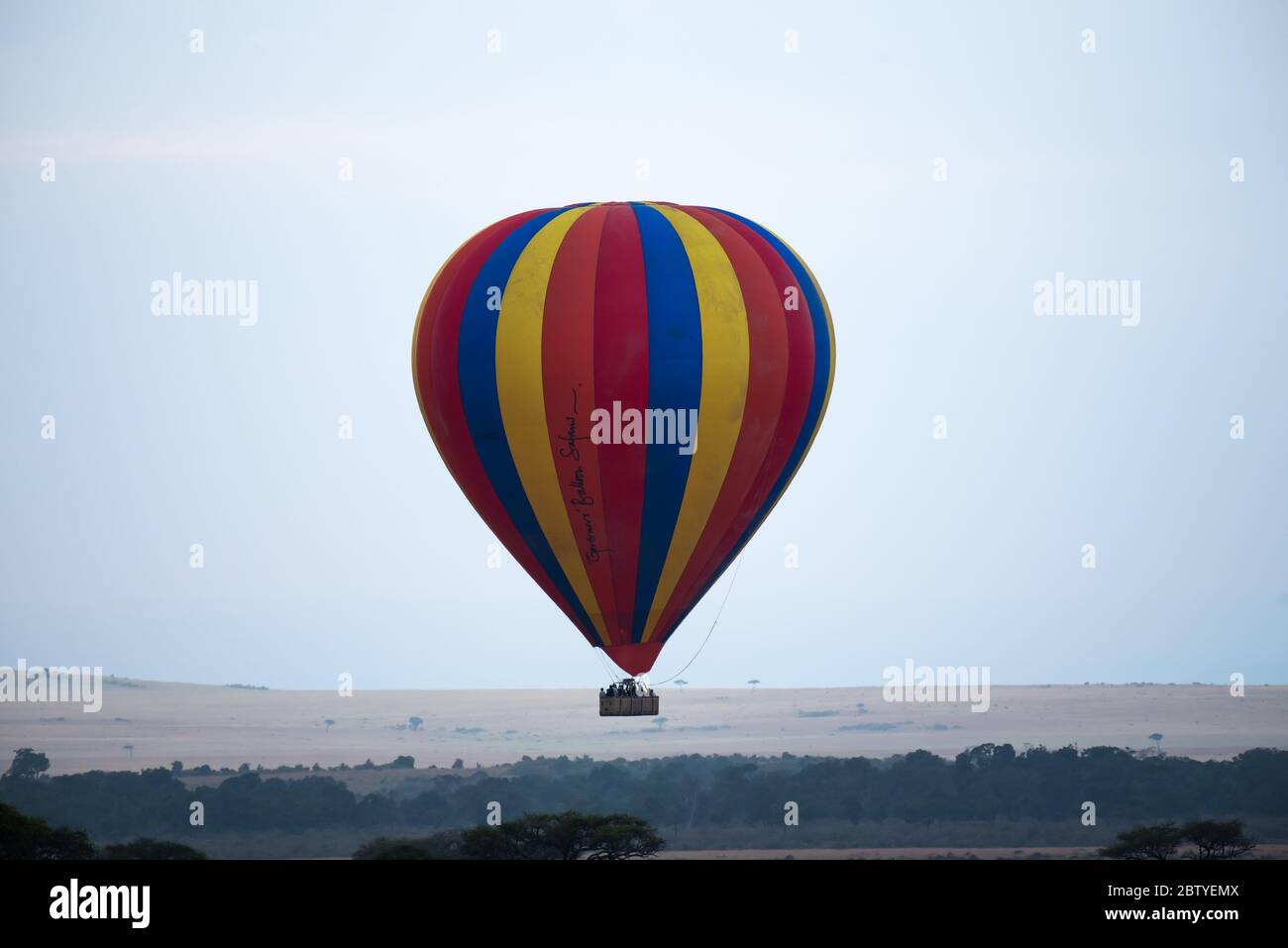 Balloon Safari from Masai Mara or Hot Air Balloons Stock Photo - Alamy