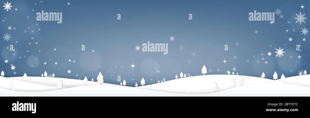 Christmas header vector hi-res stock photography and images - Alamy