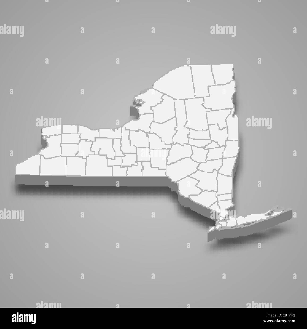 New york boroughs map hi-res stock photography and images - Alamy