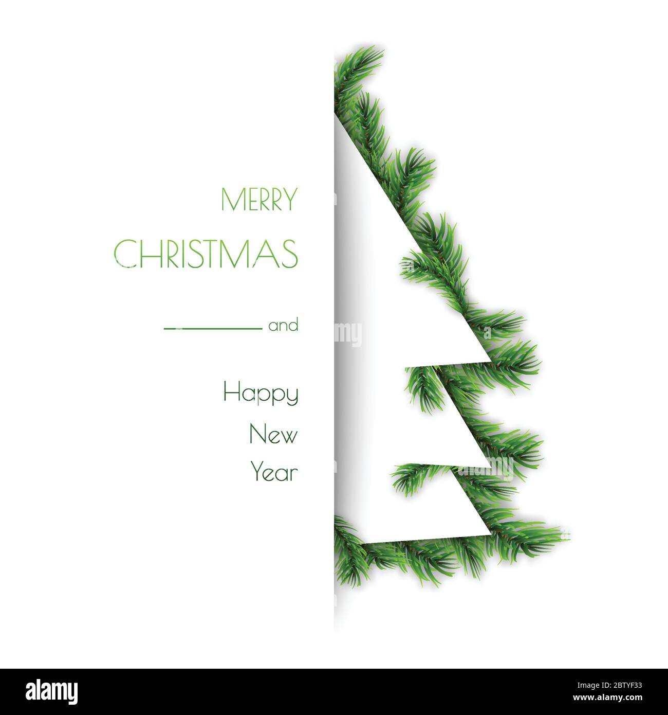 Christmas tree layout Stock Vector Images - Alamy