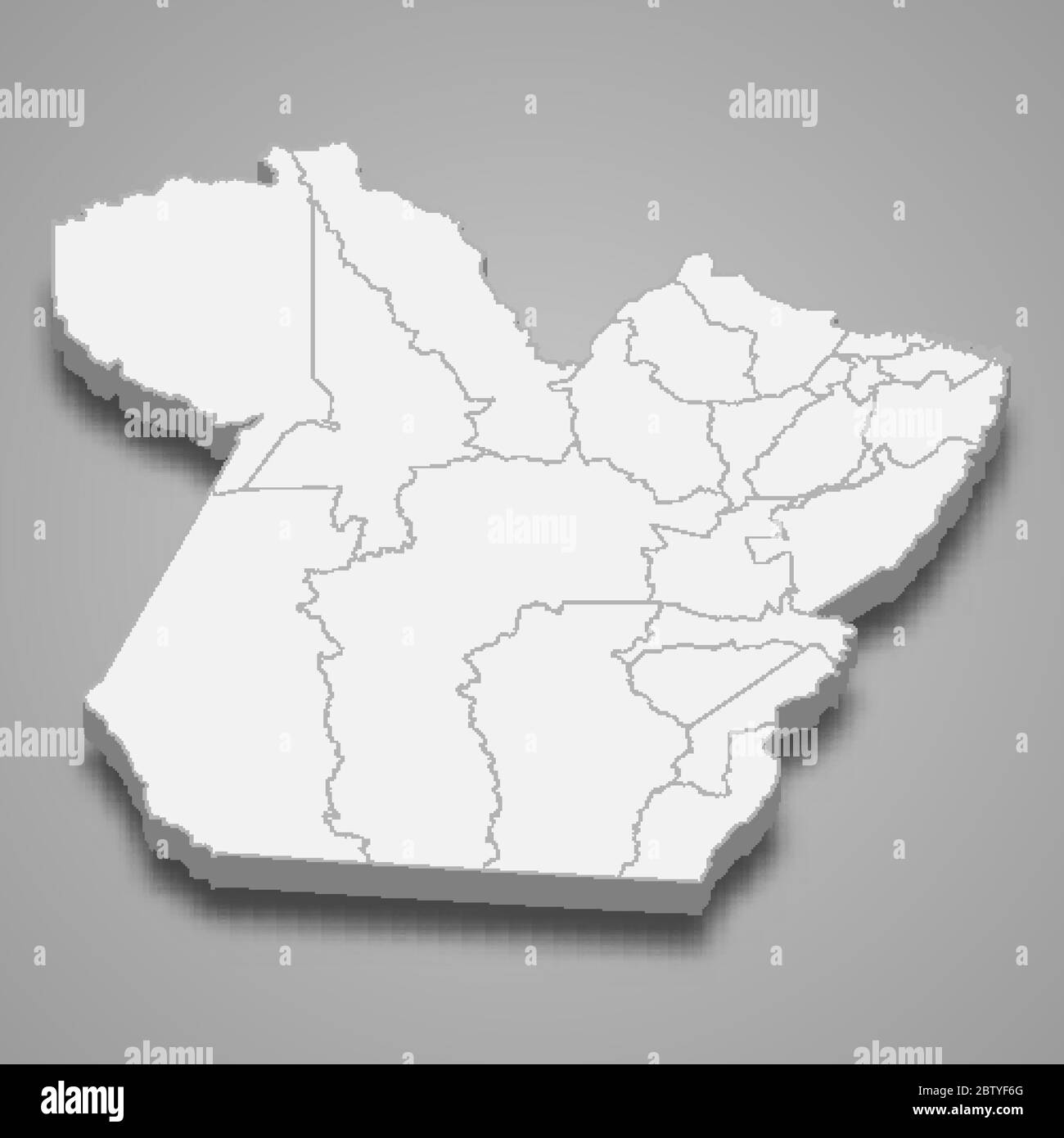 Map of para hi-res stock photography and images - Alamy