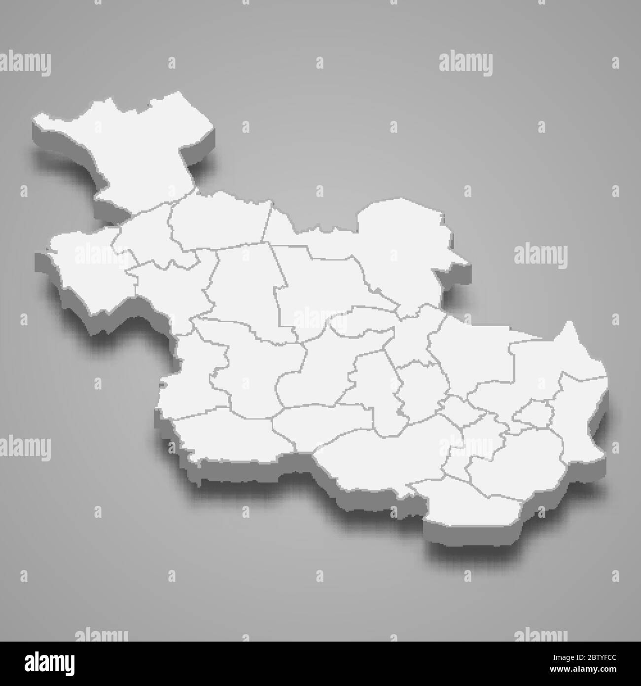 Overijssel map hi-res stock photography and images - Alamy