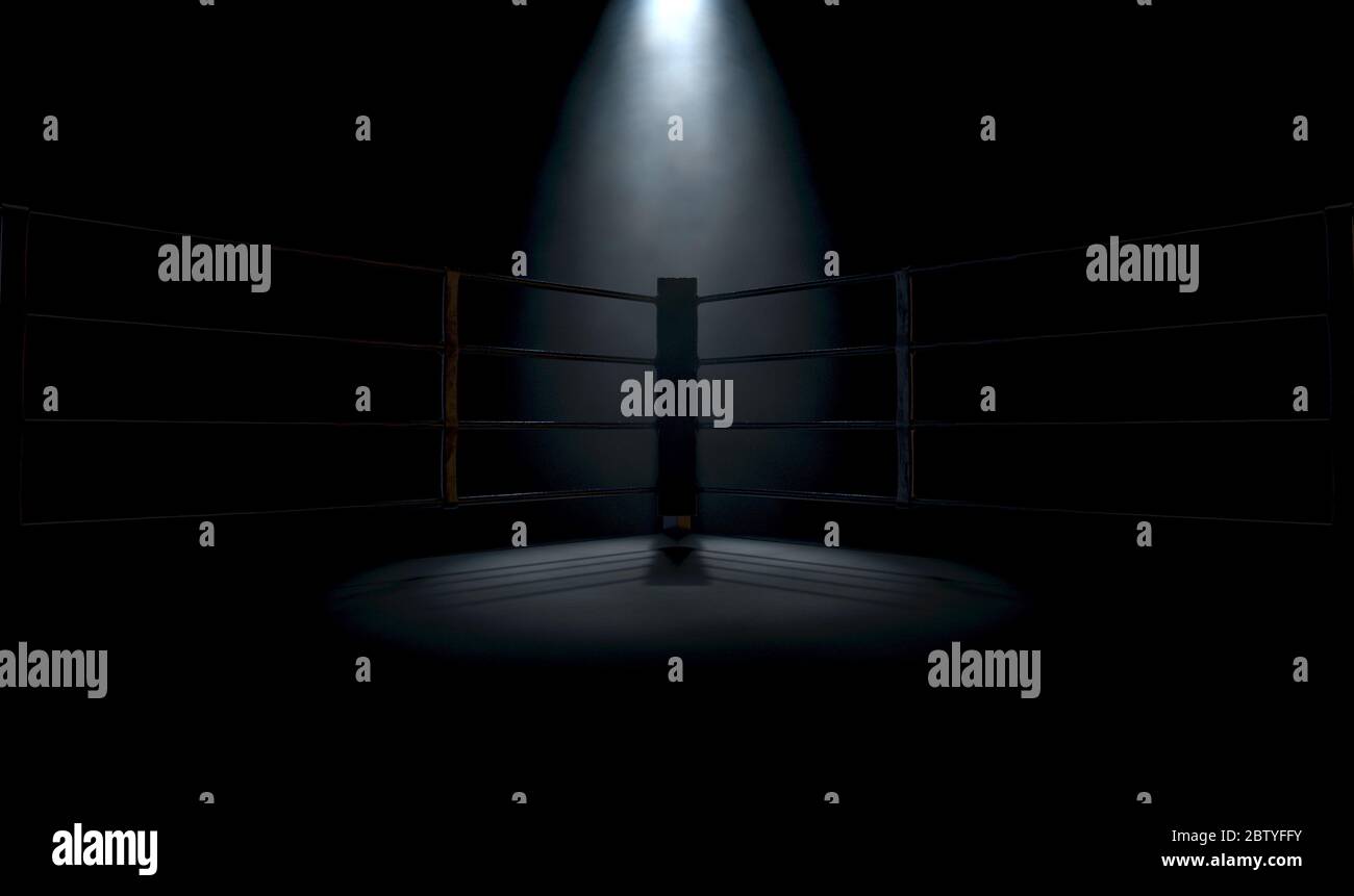 Boxing ring empty hi-res stock photography and images - Alamy