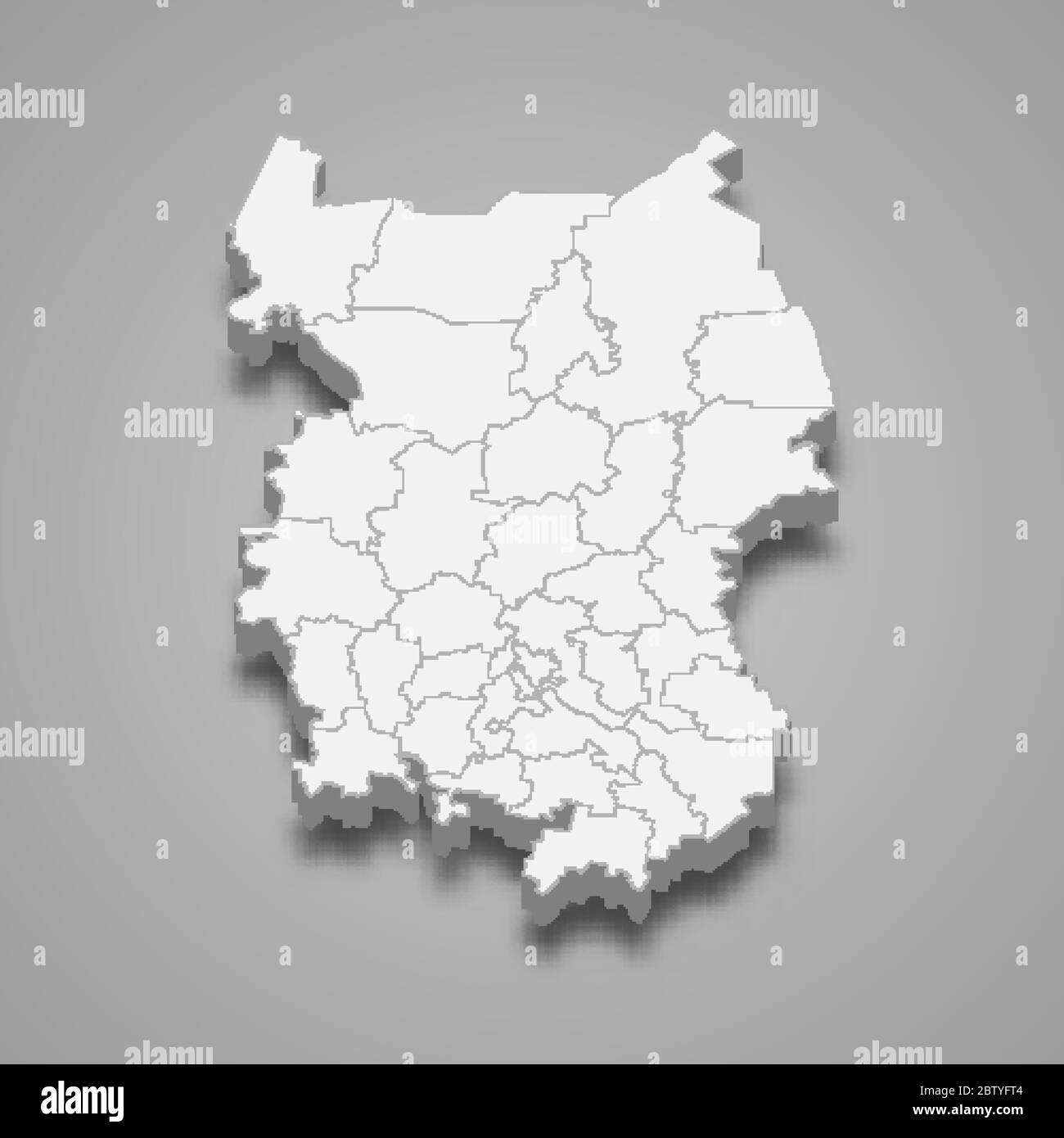 Map of omsk hi-res stock photography and images - Alamy