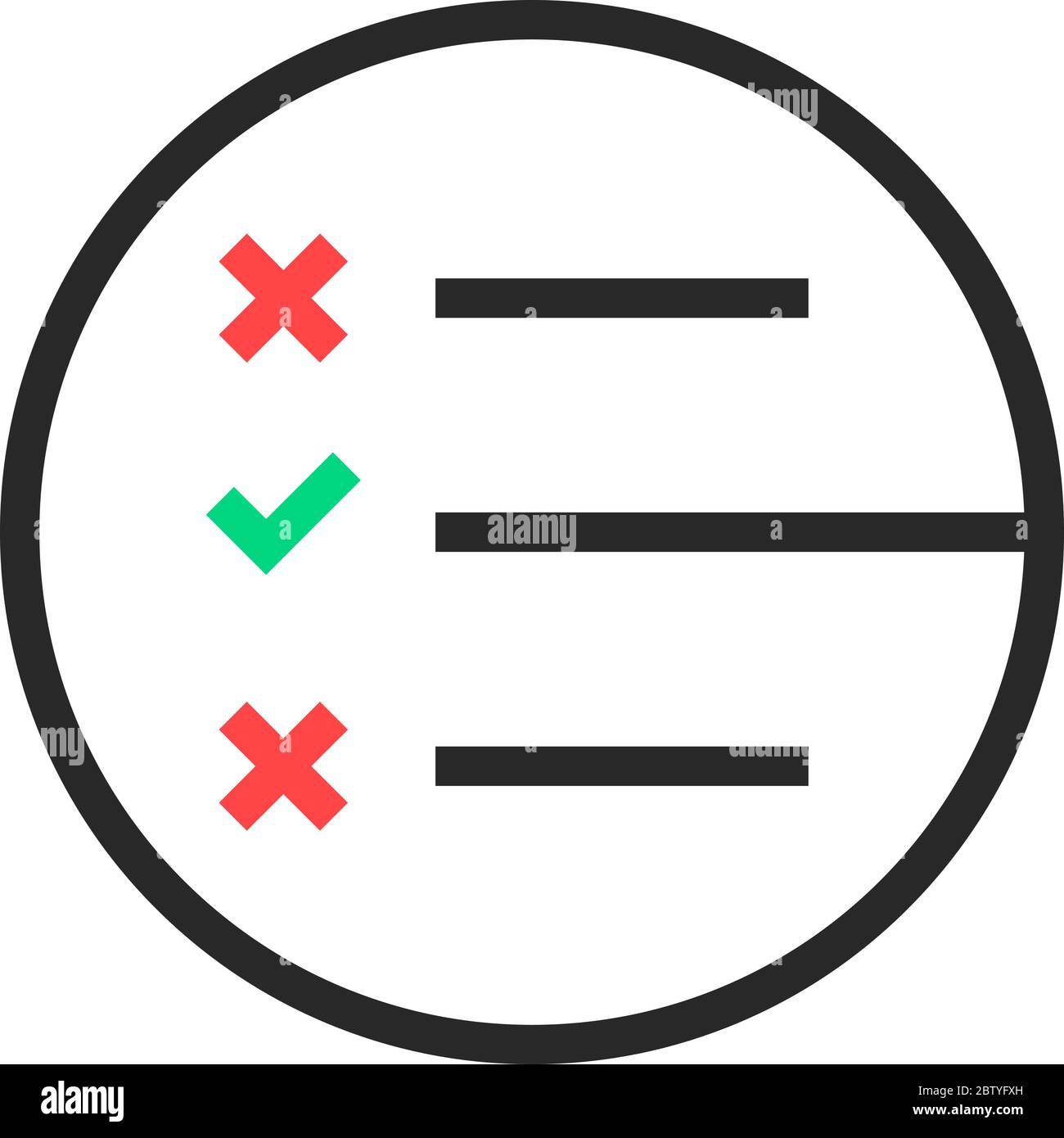 Online survey sign round hi-res stock photography and images - Alamy