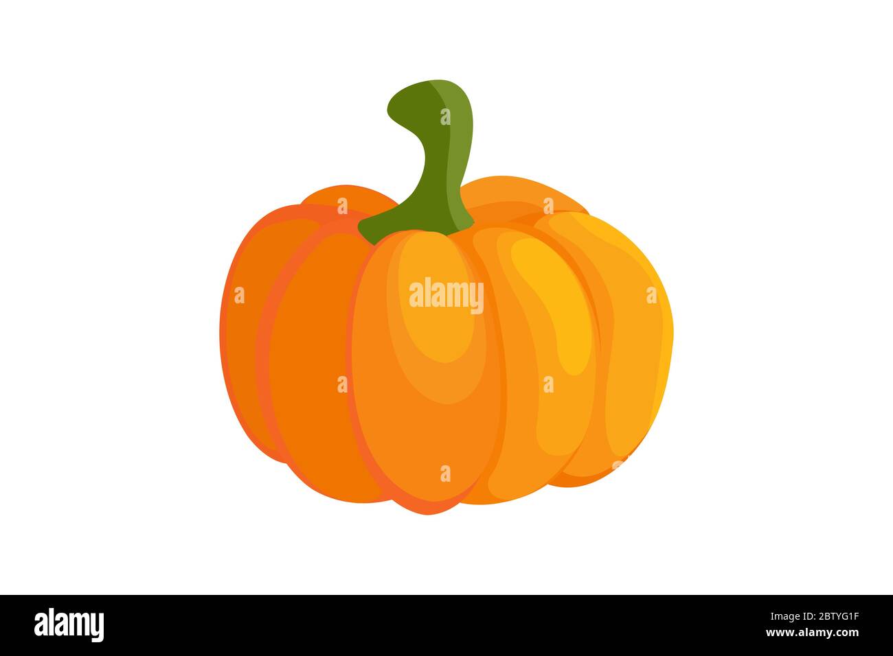 Large organic pumpkin Stock Vector Images - Alamy
