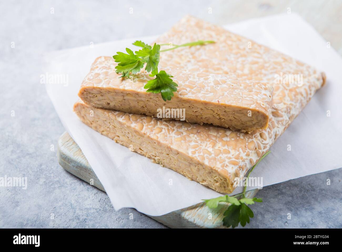 Tempe/tempeh is a traditional soy product originally from Indonesia. It ...