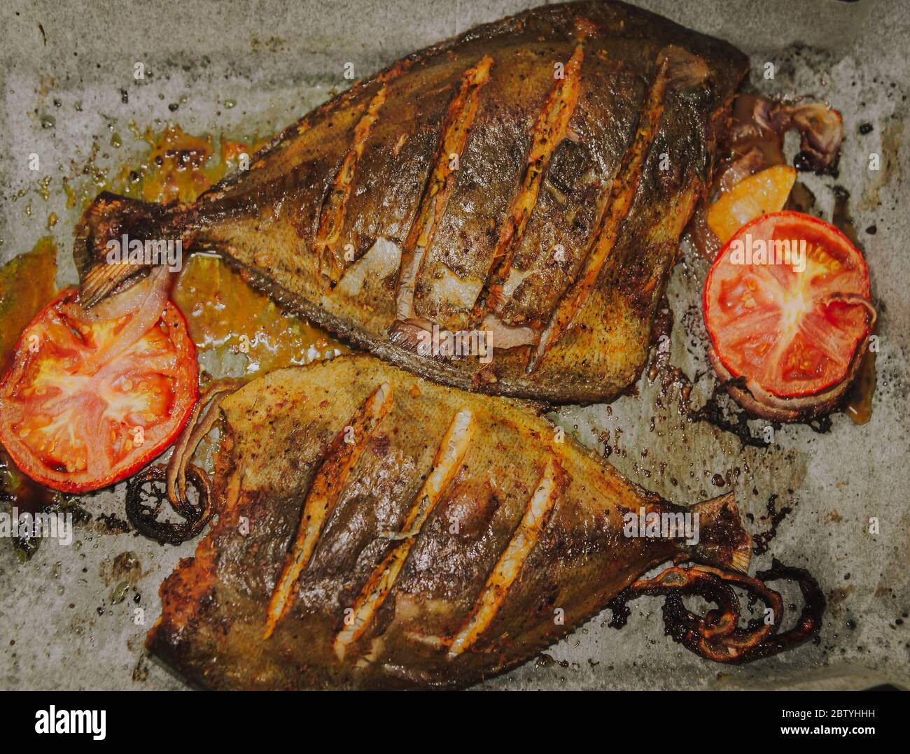 Pomfret barbecue hi-res stock photography and images - Alamy