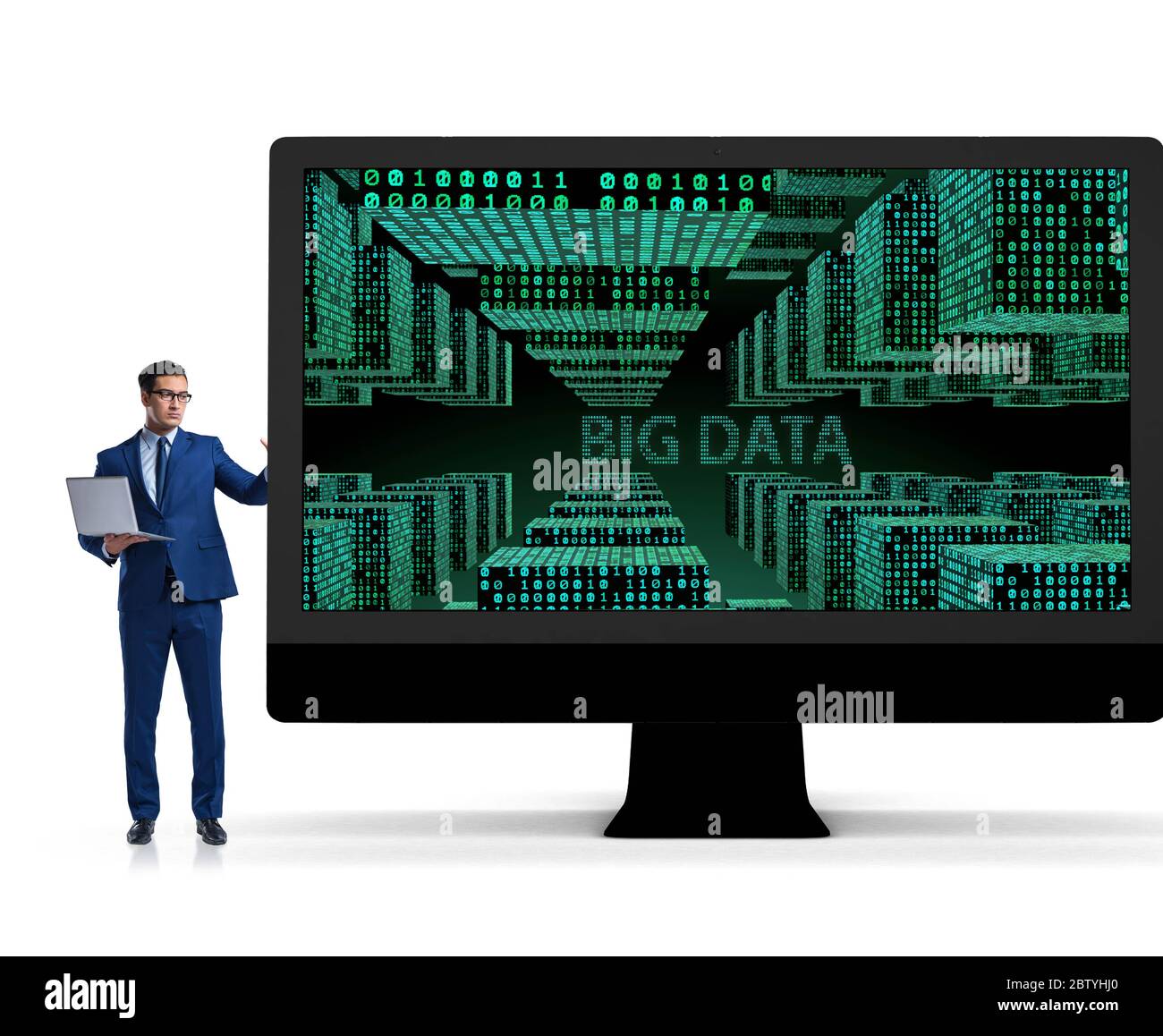 The big data concept with data mining analyst Stock Photo - Alamy