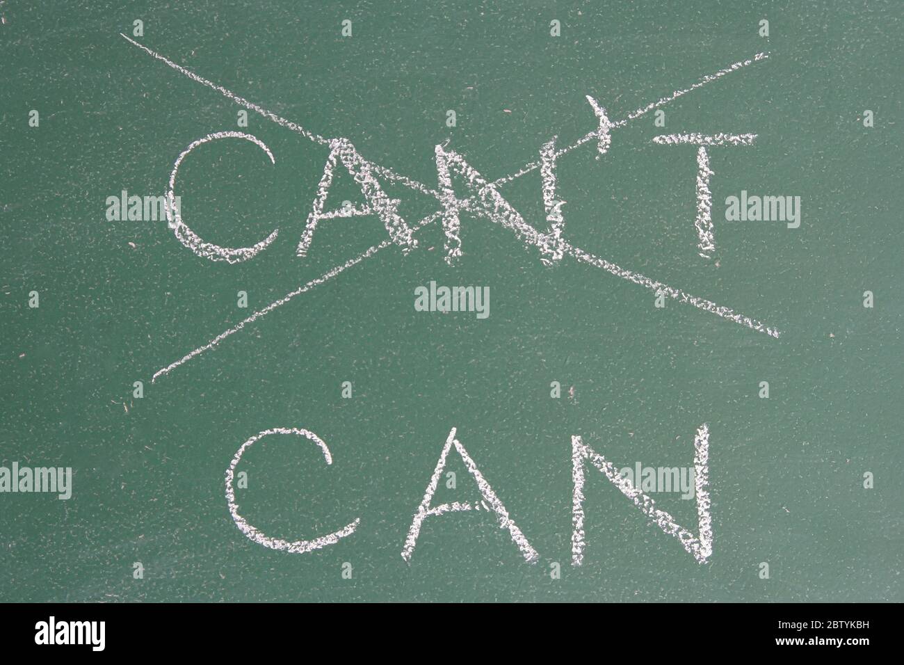 Motivation sign. Motivation note. Motivation note on a green board ...