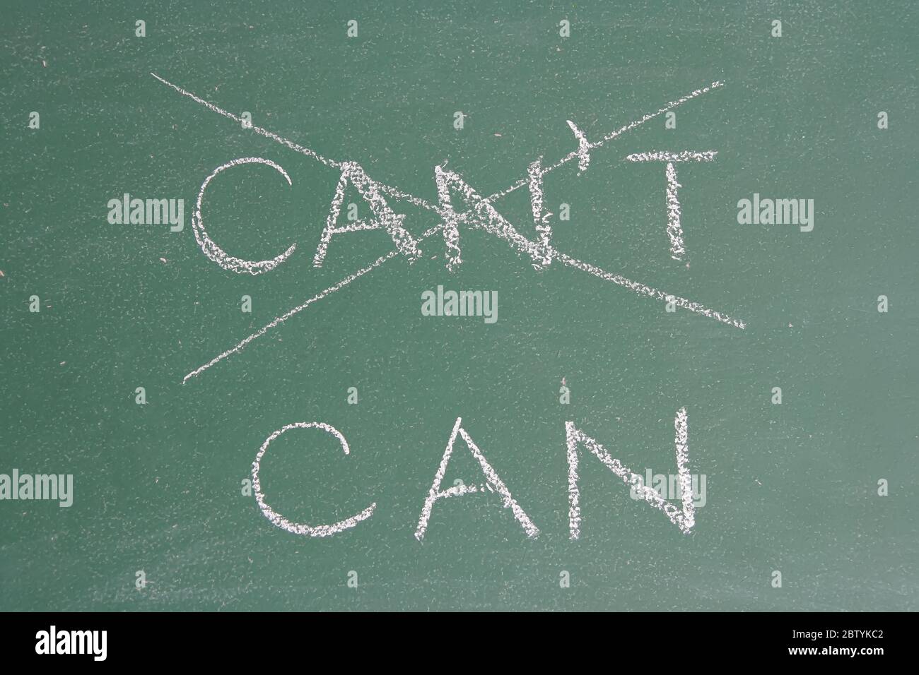 Motivation sign. Motivation note. Motivation note on a green board ...