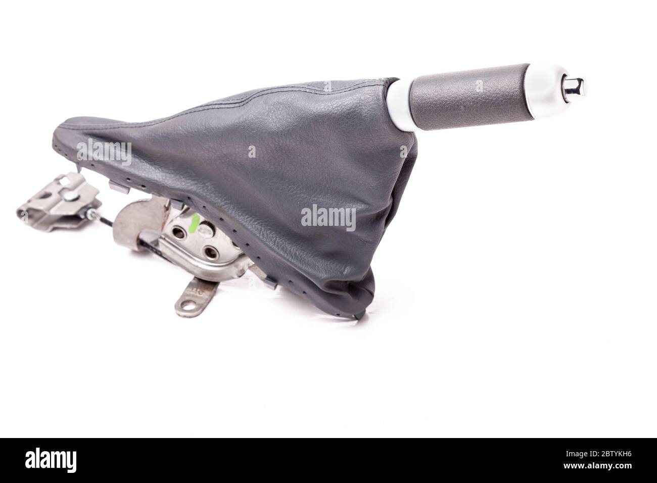Car hand brake lever Cut Out Stock Images & Pictures - Alamy