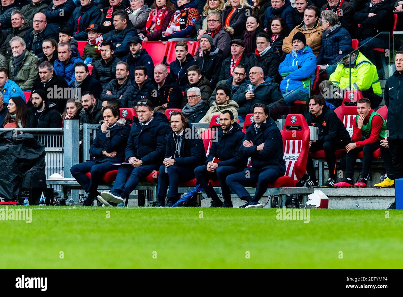 1 march 2020 Eindhoven, Netherlands Soccer Dutch Eredivisie PSV v ...