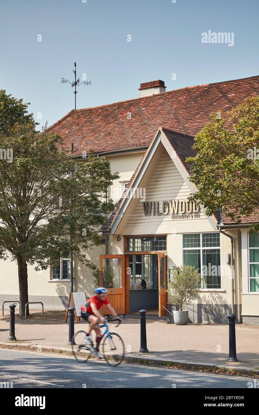 Wildwood restaurant in Gerrards Cross, Buckinghamshire, England Stock ...