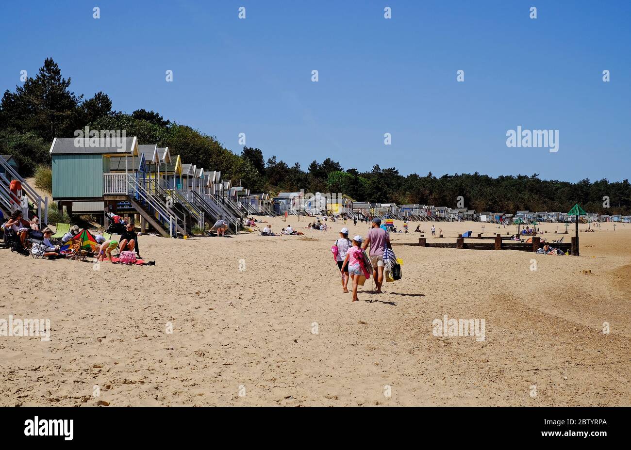 wells-next-the-sea beach, north norfolk, england Stock Photo - Alamy