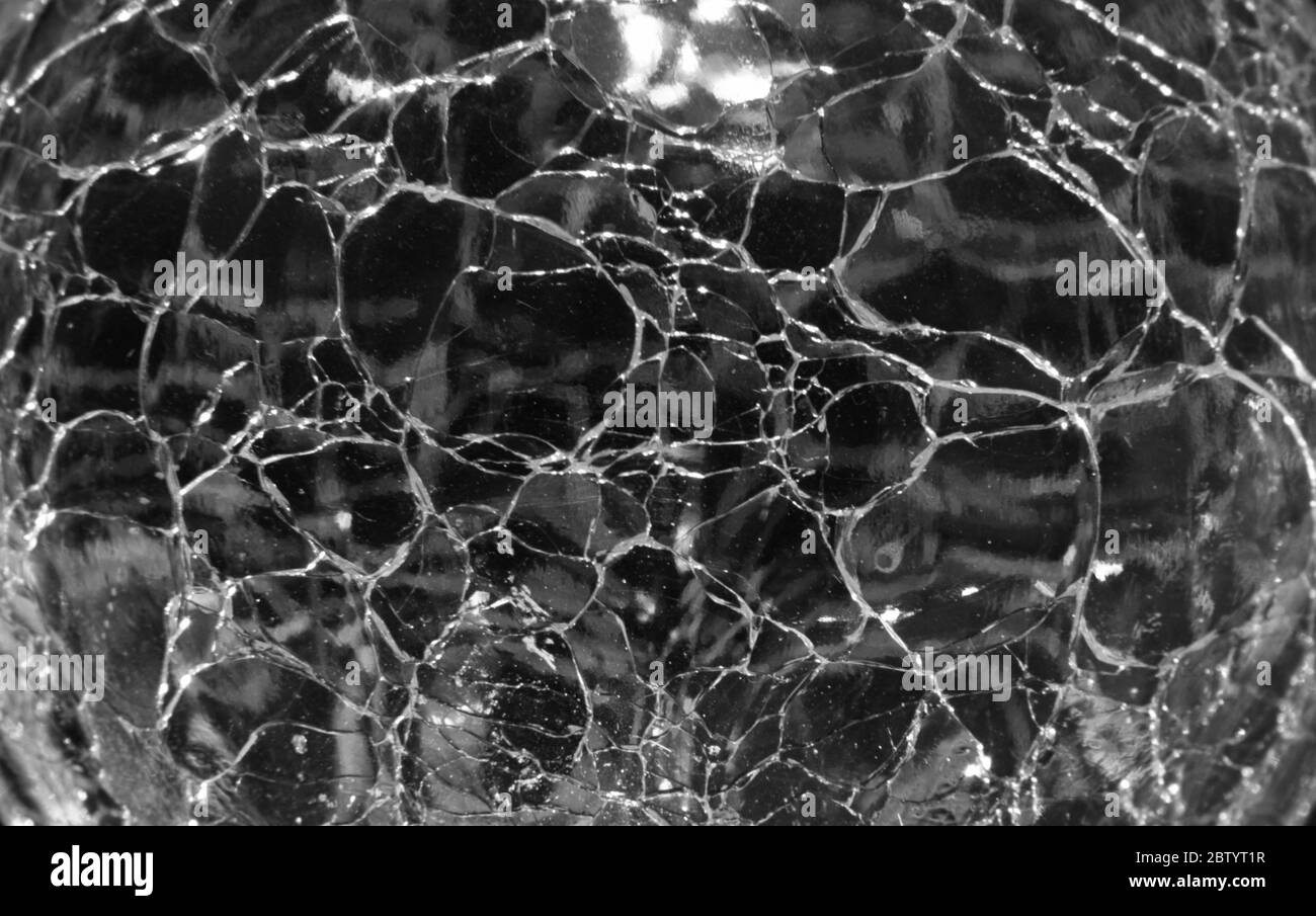 Cracked fragments Black and White Stock Photos & Images - Alamy