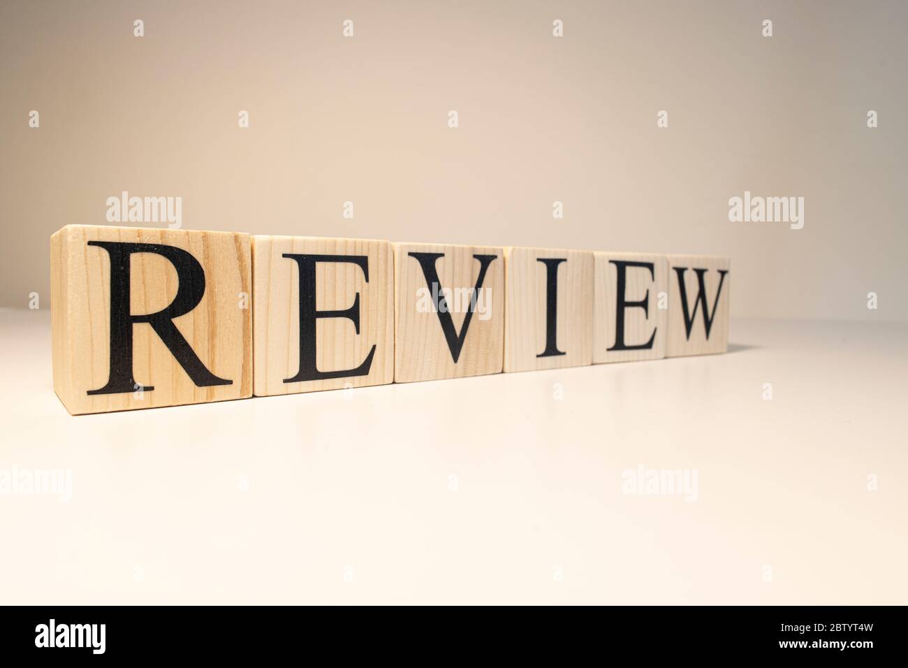 Annual review sign white hi-res stock photography and images - Alamy