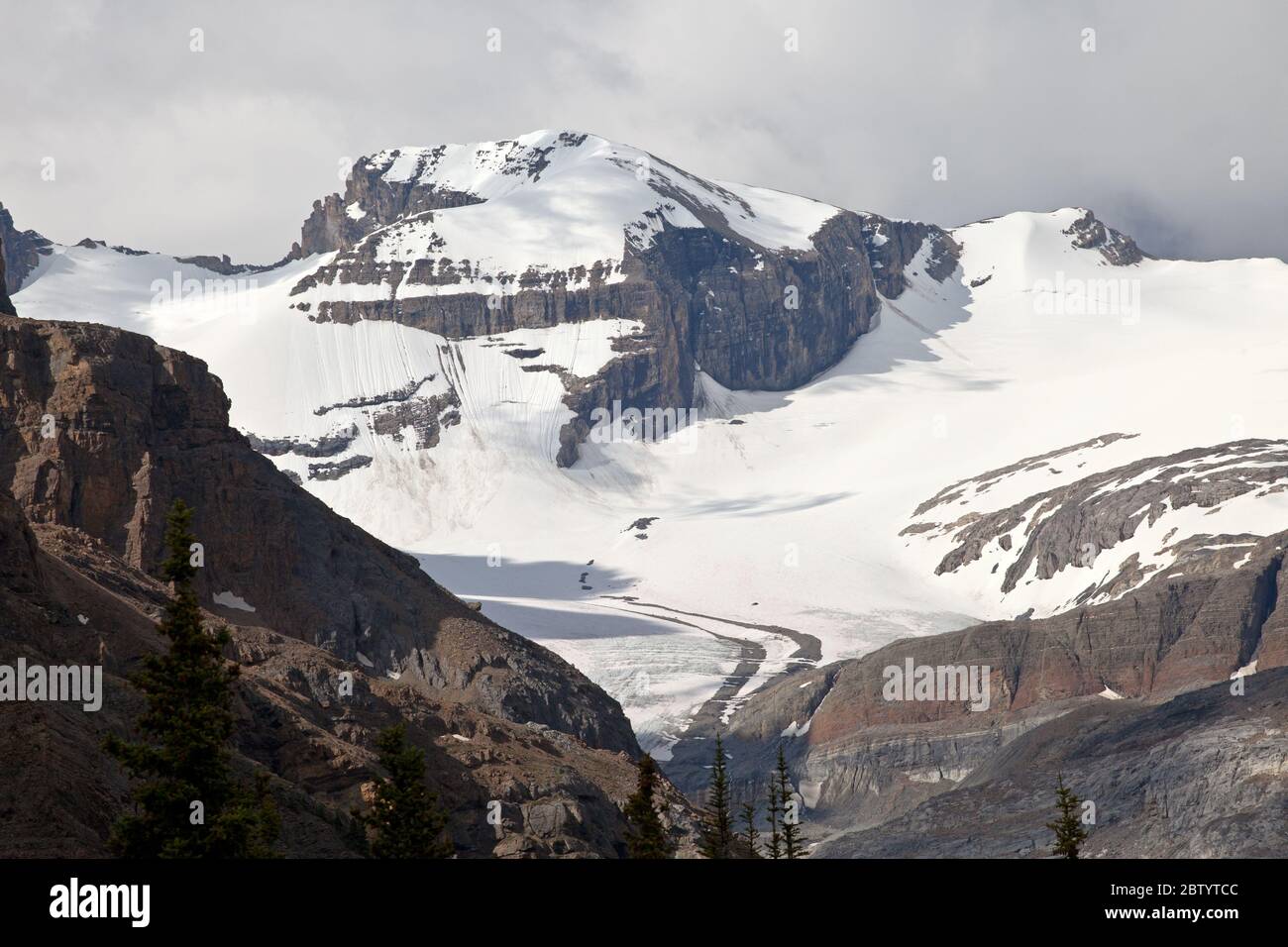 Mount Habel from Bow Summit Viewpoint Stock Photo - Alamy