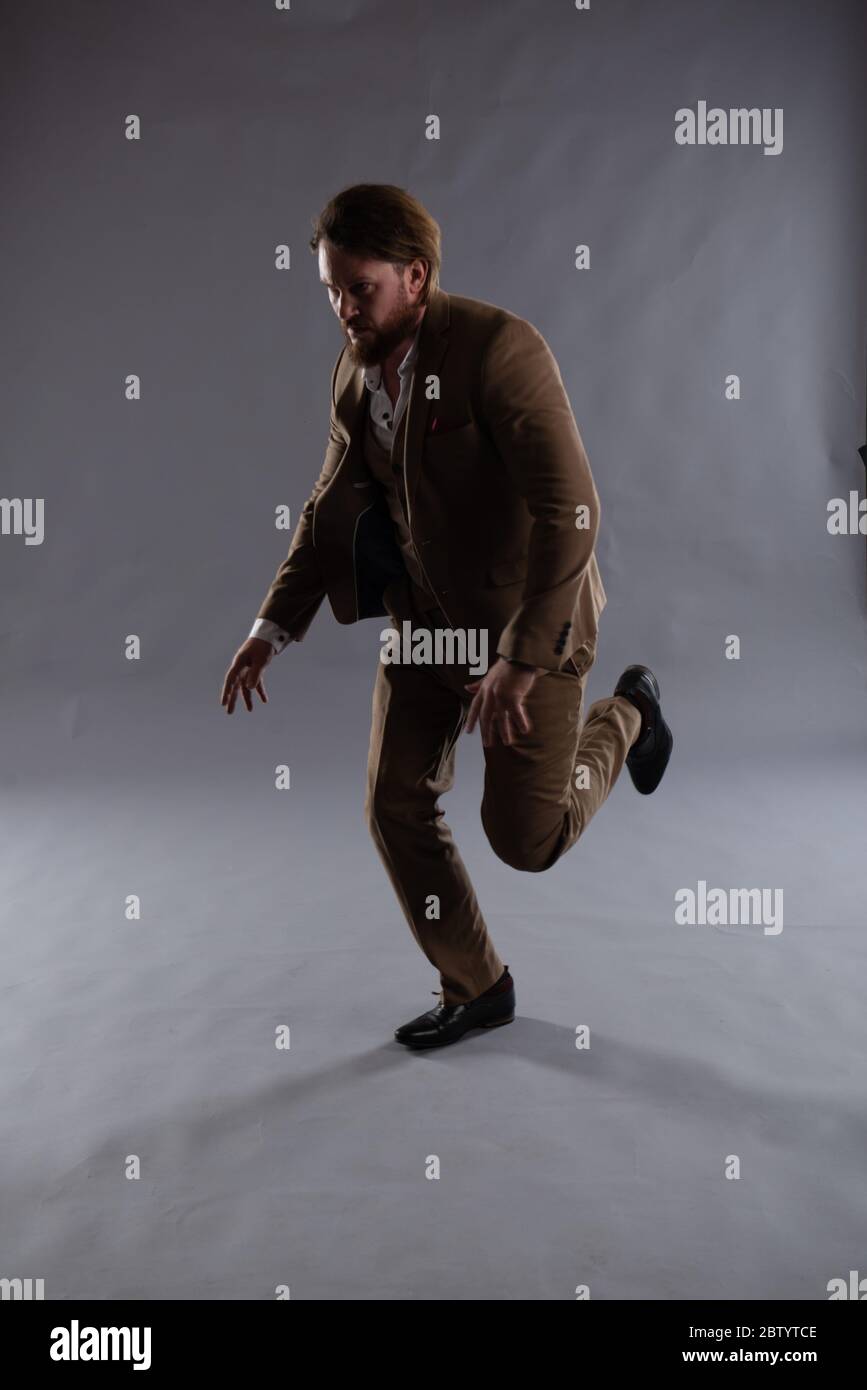 Man running gun hi-res stock photography and images - Alamy