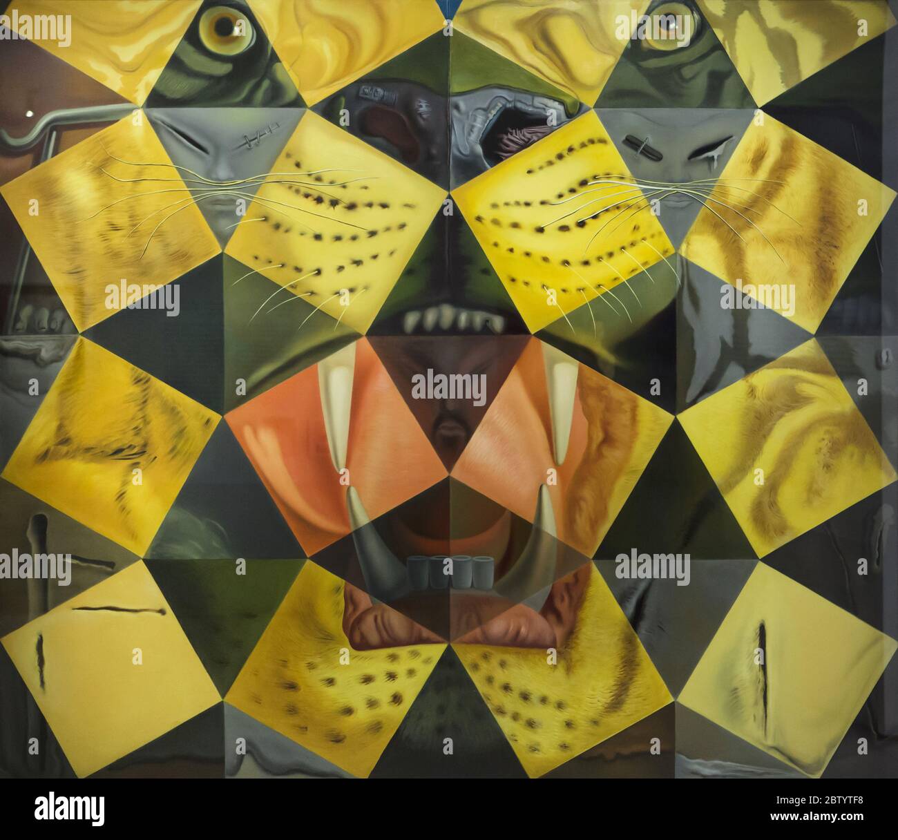 Surrealismo Salvador Dali Tigre