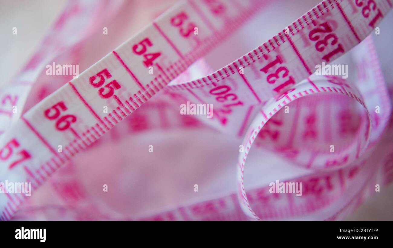 Tailor meter closeup, high resolution Stock Photo - Alamy