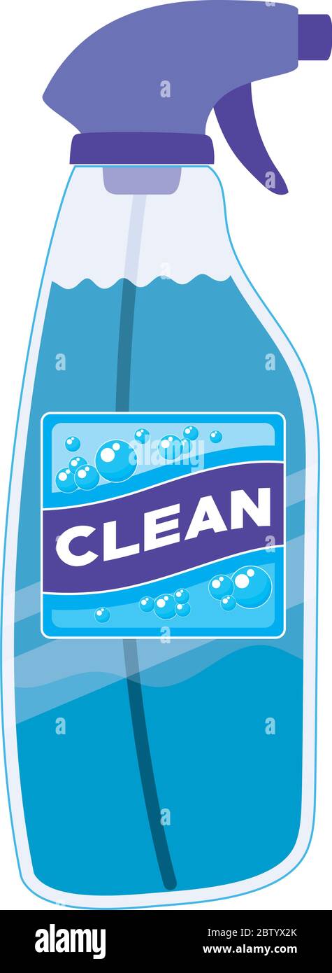 Clean spray bottle vector design Stock Vector Image & Art - Alamy