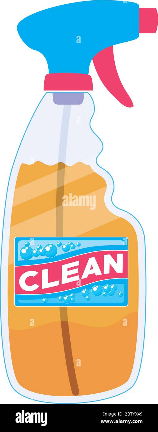 Clean spray bottle vector design Stock Vector Image & Art - Alamy