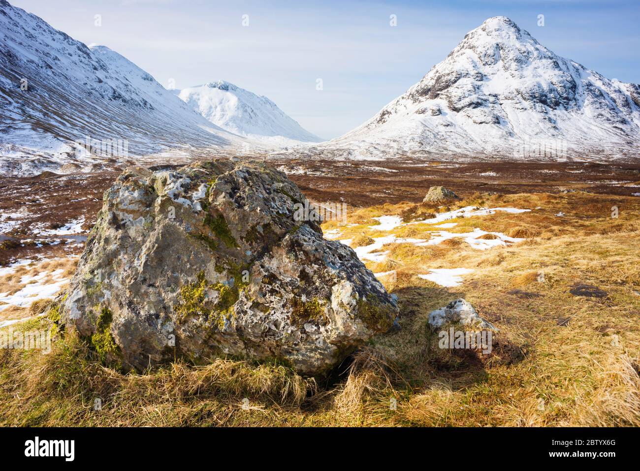 Buachaille Etive Mòr, Glen Etive, Highlands, Scotland Stock Photo - Alamy