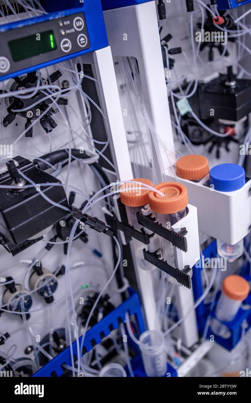 Biomass energy research conducted in laboratory Stock Photo - Alamy