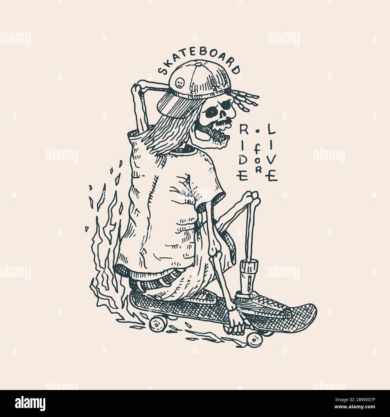 Skate Skeleton