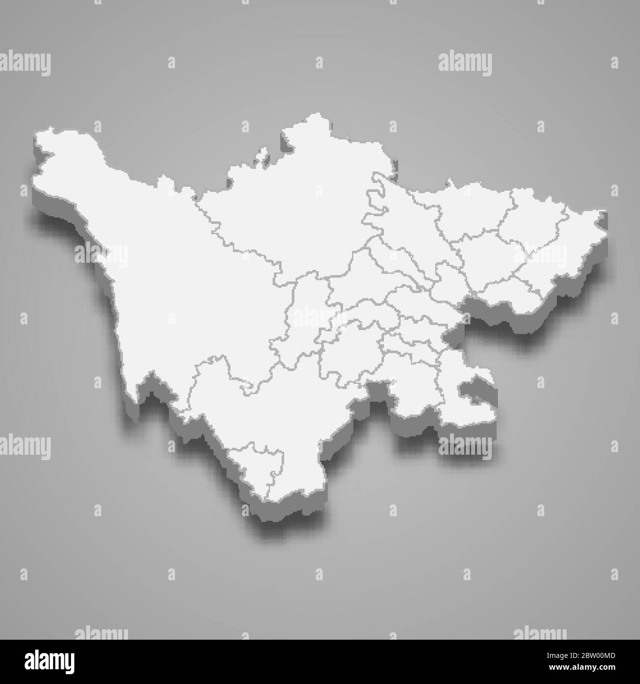 Sichuan map hi-res stock photography and images - Alamy