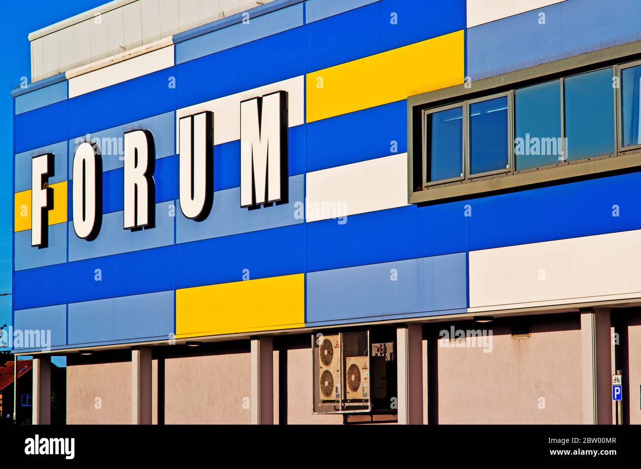 The Forum, Billingham, Stockton on Tees, Cleveland, England Stock Photo ...