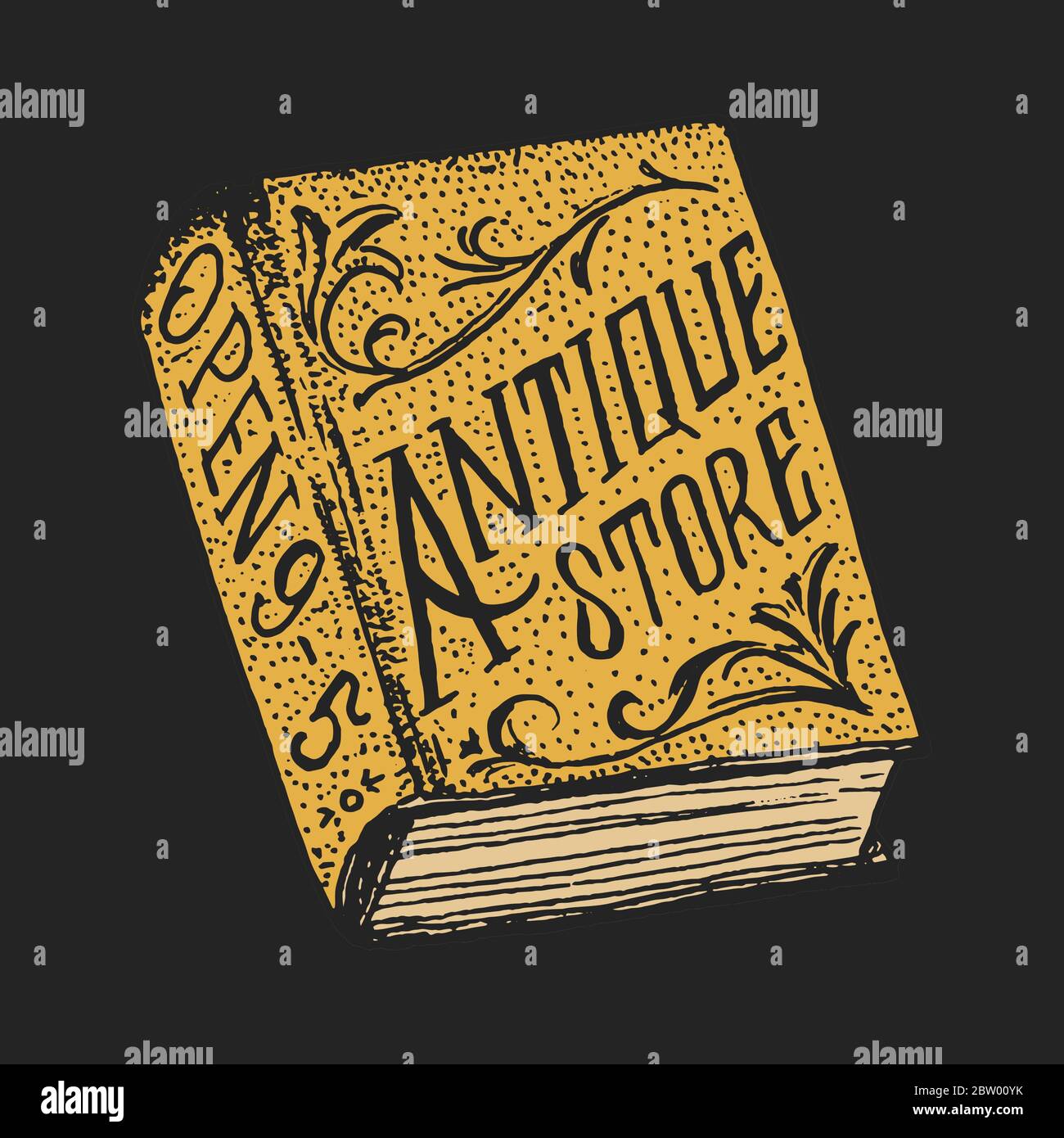 Victorian writing paper Stock Vector Images - Alamy