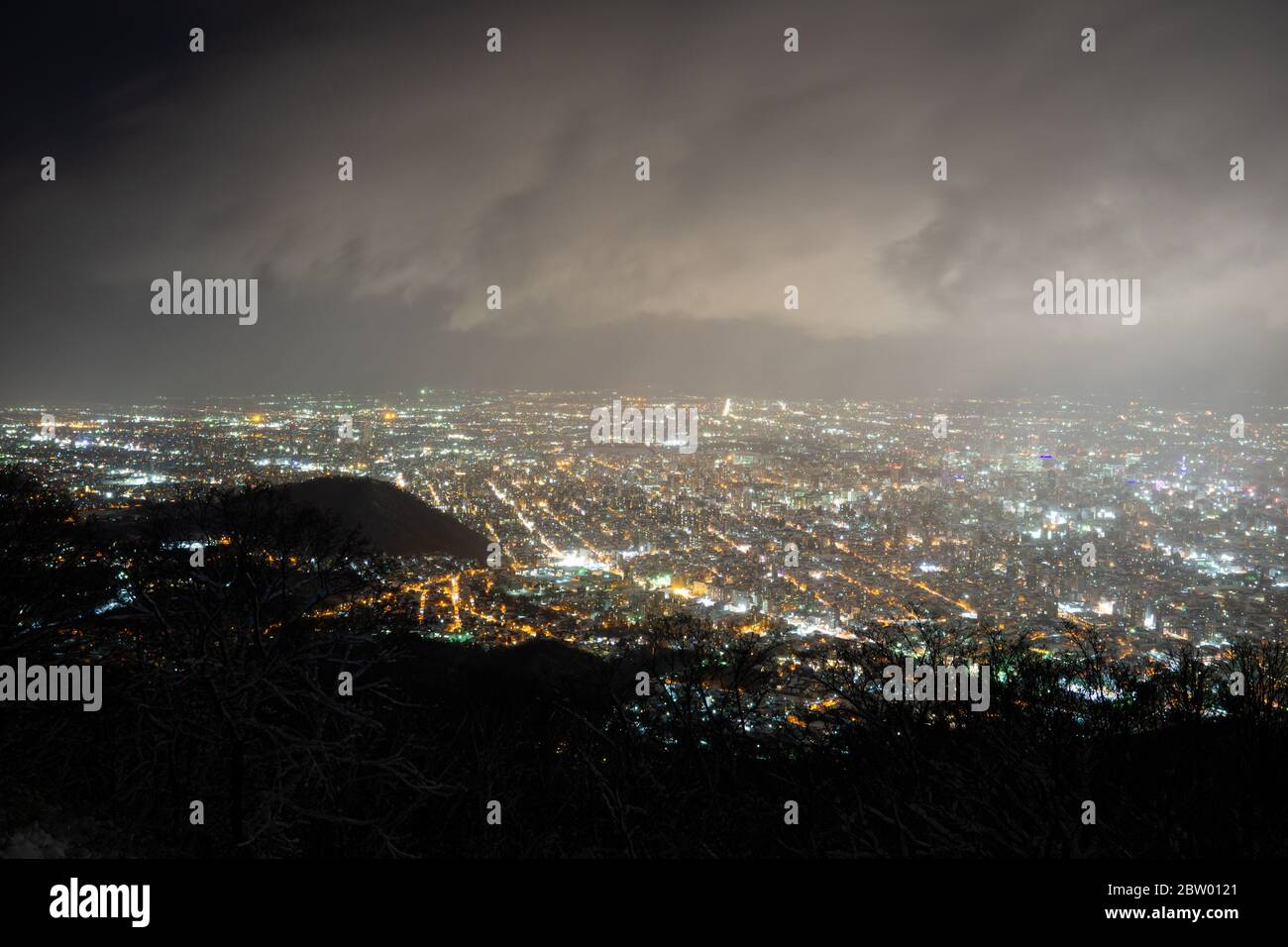 Mount Moiwa is a popular sightseeing spot that offers spectacular view ...