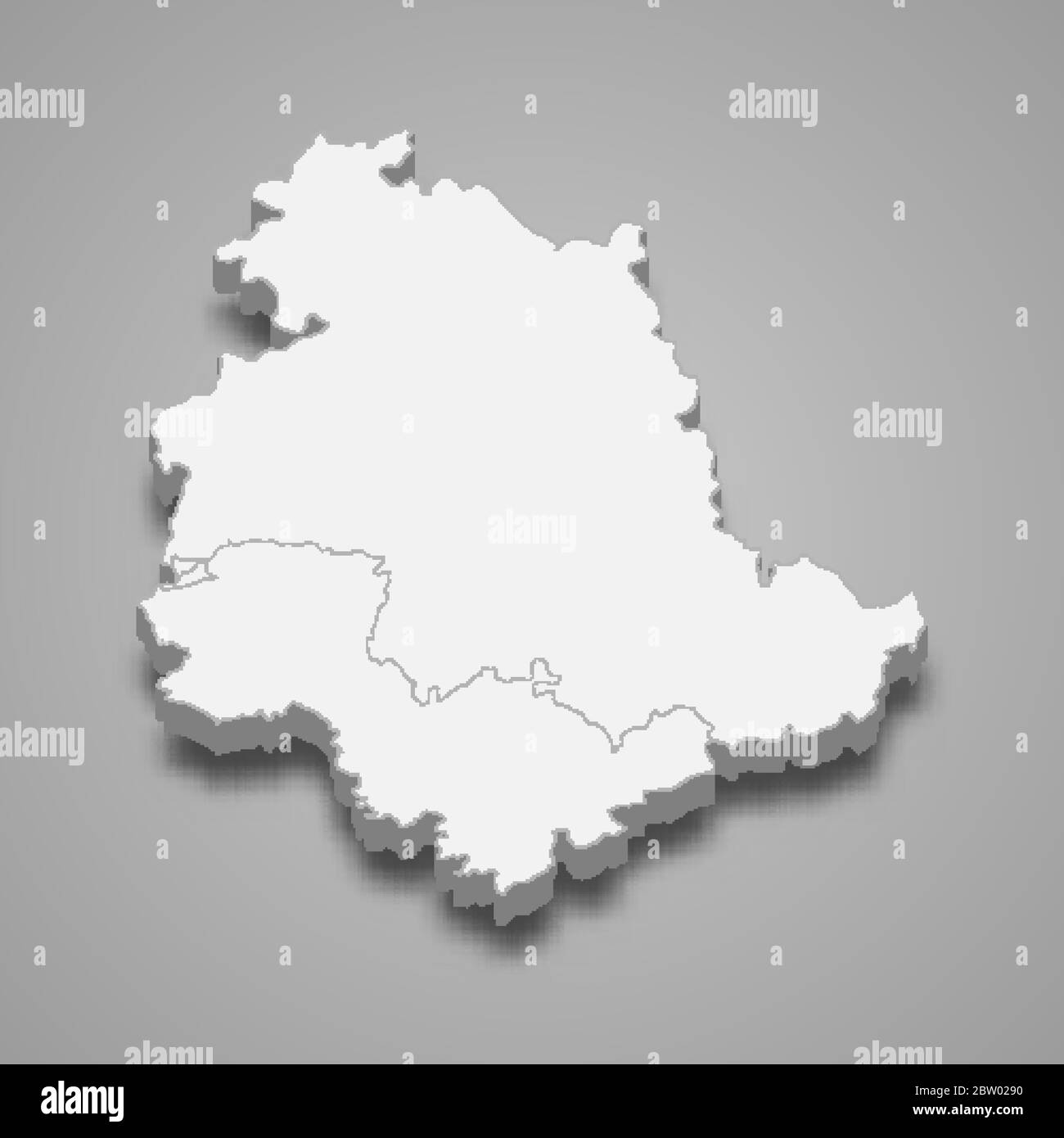Map of umbria hi-res stock photography and images - Alamy