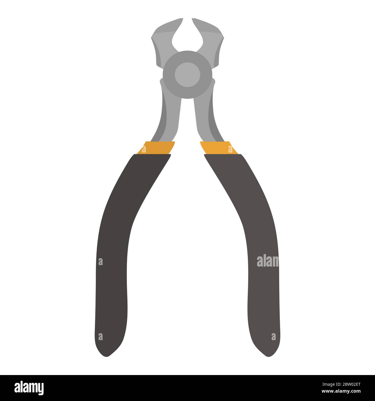 Side cutters tool vector flat illustration Stock Vector Image & Art - Alamy