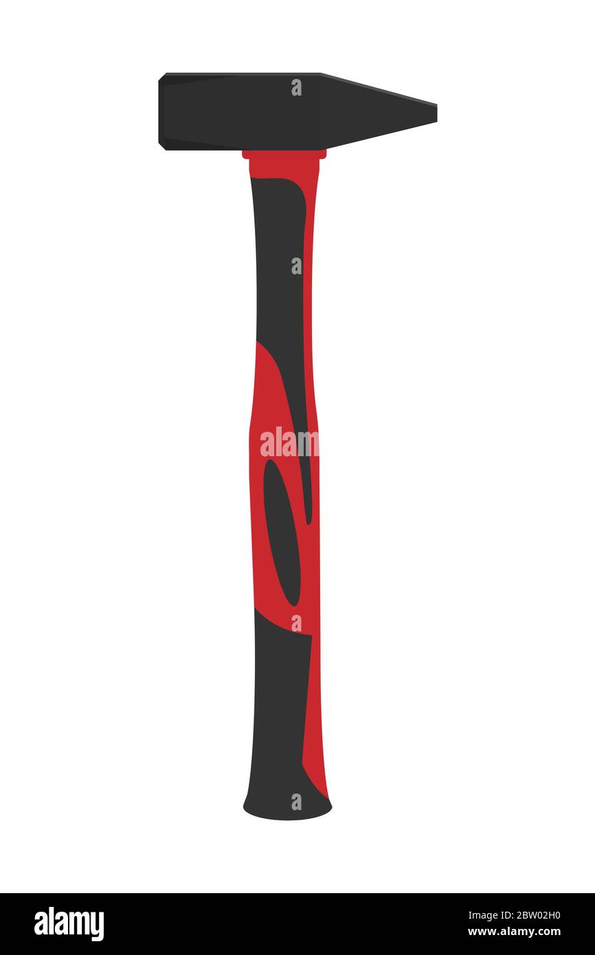 Hammer tool vector flat illustration Stock Vector Image & Art - Alamy