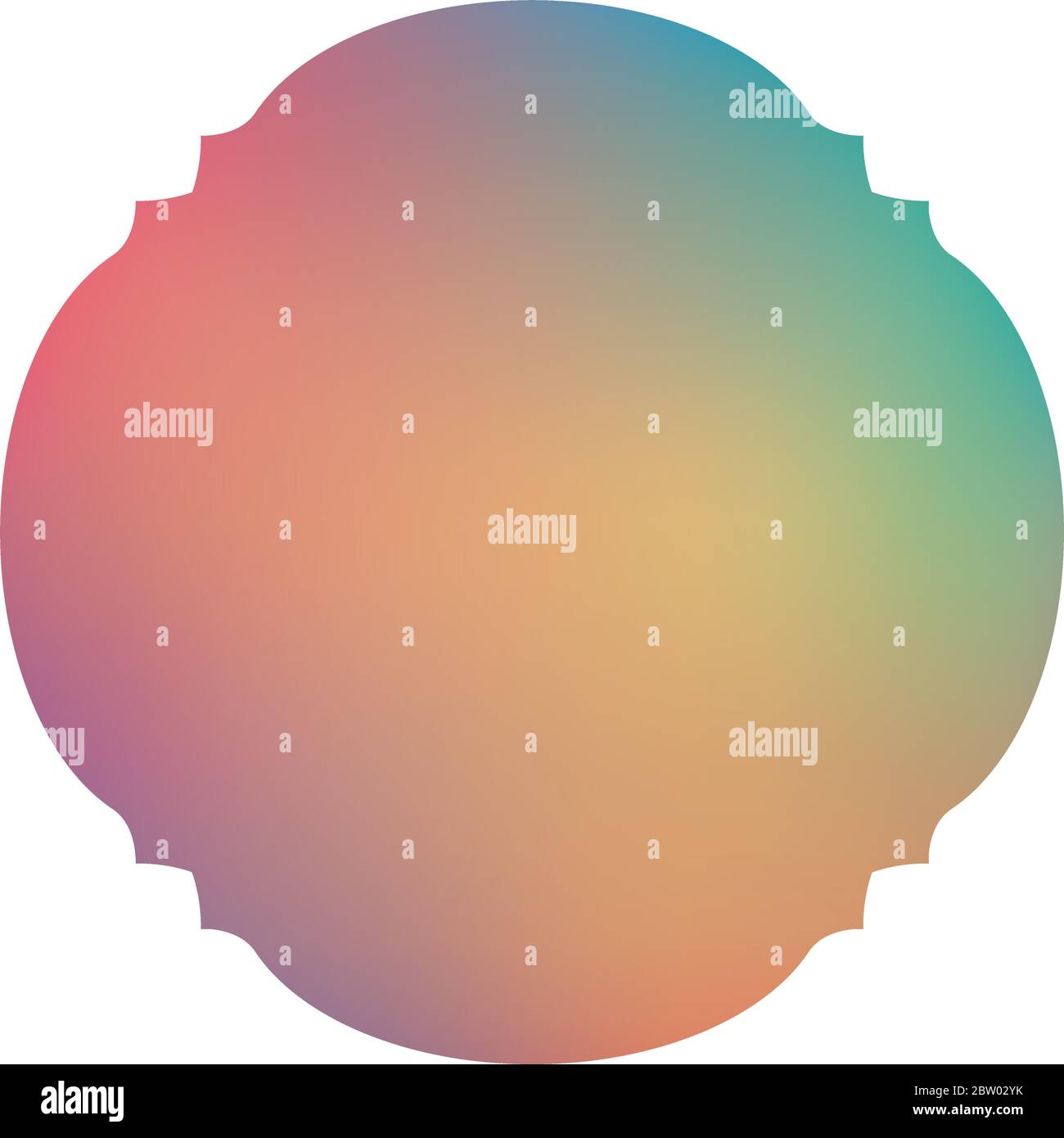 Isolated blue and light gradient frame banner vector design Stock ...
