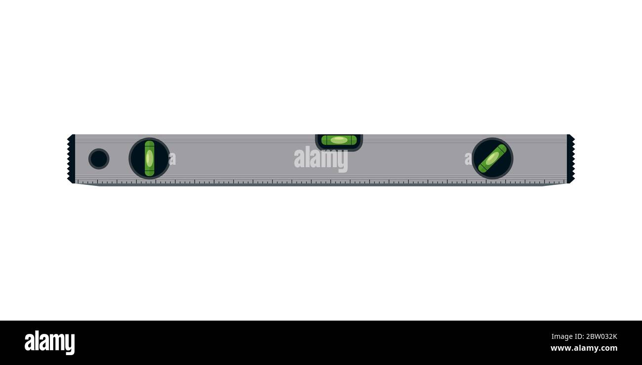 Level tool vector flat illustration Stock Vector Image & Art - Alamy