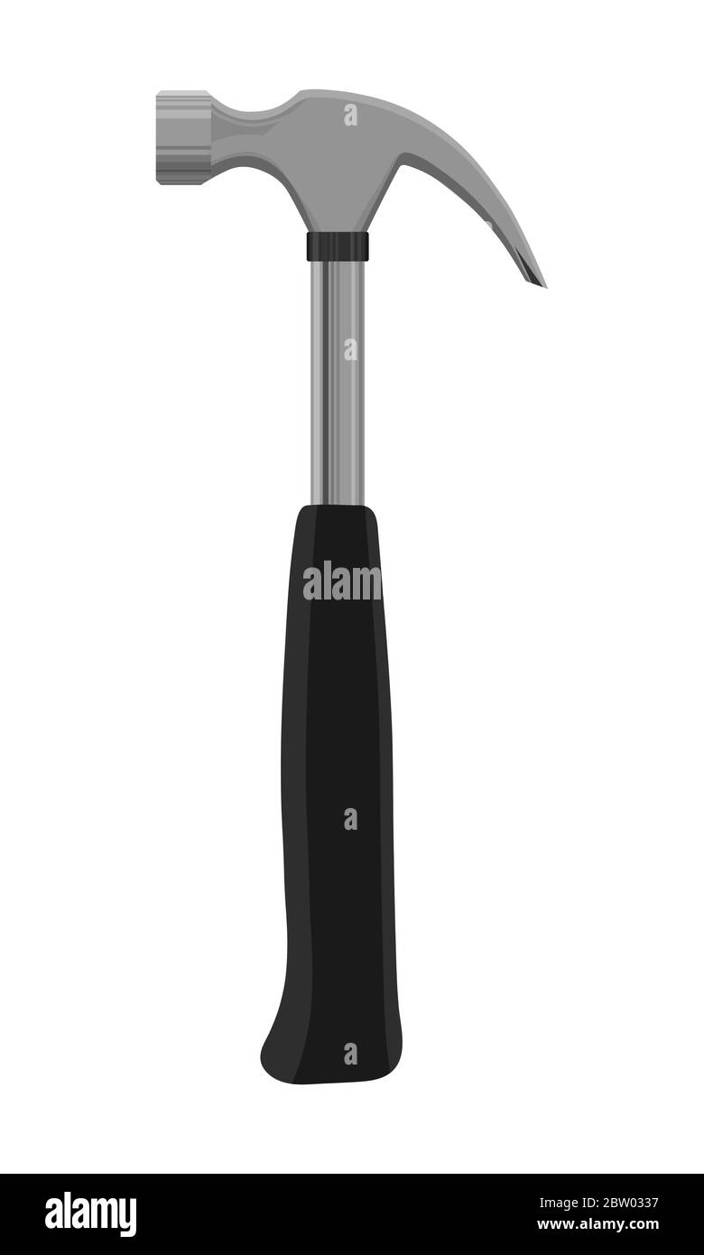 Hammer tool vector flat illustration Stock Vector Image & Art - Alamy