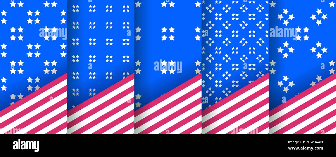 American usa flag seamless patterns hi-res stock photography and images ...