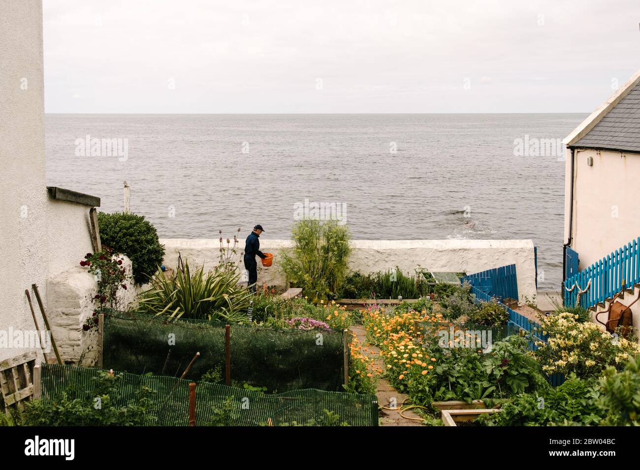 Sea view gardening hi-res stock photography and images - Alamy