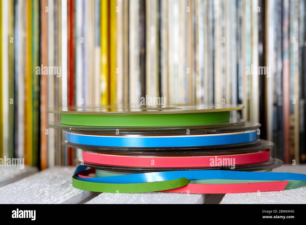 Recording tapes hi-res stock photography and images - Alamy