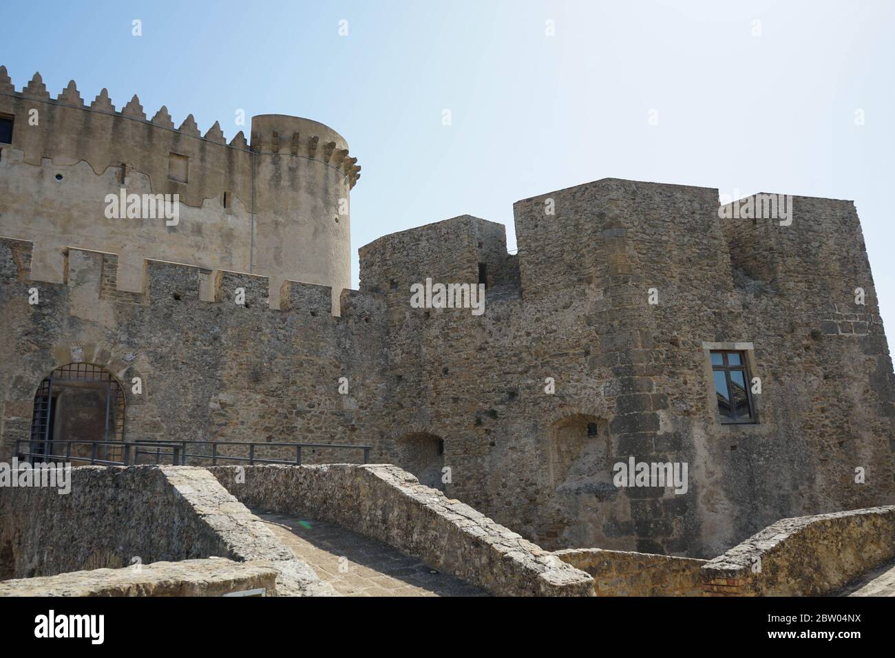Castle in Santa Severina, Calabria - Italy Stock Photo - Alamy